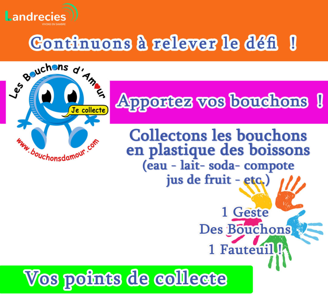 Recyclage : la Collecte de bouchons alimentaires en plastique continue ...